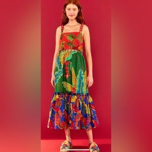 FARM Rio | Dresses | Farm Rio Mixed Print Dress | Poshmark